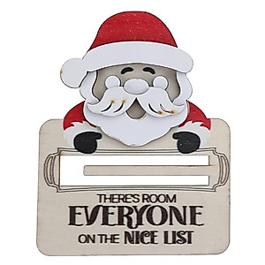Christmas Money and Gift Card Clip Santa Claus Shape, Versatile Storage Solution for Cash and Cards