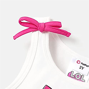 L.O.L. Surprise! Girls Leopard Dress Mesh Causal Tutu Princess Dress for Girls 3-10 Years