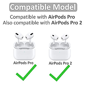 3 Pairs Compatible with AirPods Pro and Pro 2 Ear Tips Buds, Small Medium Large 3 Size Silicone Rubber Eartips Earbuds Gel Cover Accessories Compatible with AirPods Pro 2 and Pro - S/M/L Black