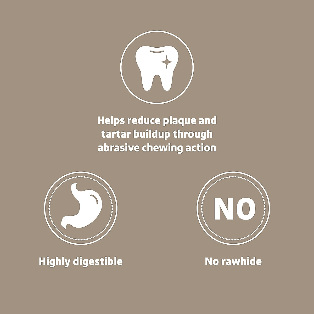 Amazon Brand - Wonder Bound Bacon & Cheese Flavor Twist Sticks - 55 Count - Rawhide-Free Dog Treats, Dental Health Chews for Plaque & Tartar Control, Easy to Digest, Long-Lasting