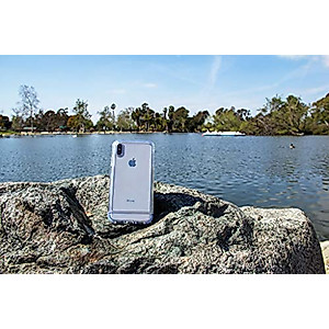 Apple iPhone XR (6.1 Inches) 8ft Impact Protection, Two Layers Protective and Wireless Charging Compatible ARQ1 Unity Case - Clear (AR-AP002CL)