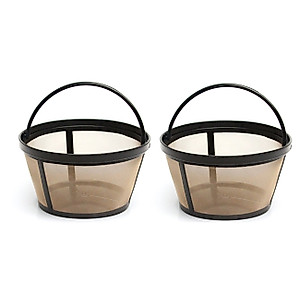 4-Cup Basket Style Permanent Coffee Filters for Mr. Coffee 4 Cup Coffeemakers, Set of 2 (2.9IN)