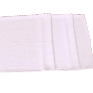 LMVERNA Solid Color Lightweight Wrap and Shawls Girls Fashion Chiffon Scarves(White)