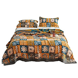 LMYDC Plaid Throw Blanket, Sofa Chair Throw Blankets Warm Soft Lightweight at Home, Traveling in All Seasons, Quality Bed Linen, Beautiful Home Decoration. (80"×60") (Sunset Yellow Plaid)