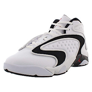 Jordan Air OG Womens Shoes Size 8.5, Color: White/University Red/Black