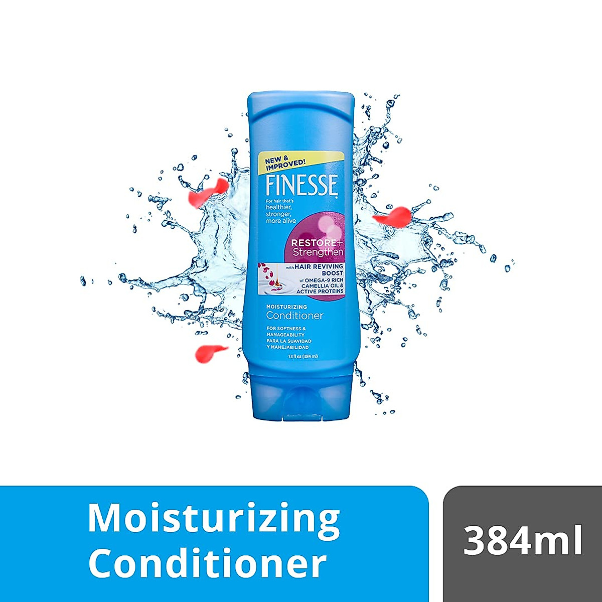 FINESSE Restore + Strengthen, Moisturizing Conditioner 13 oz