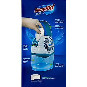 DampRid Fresh Scent Drop-In Tab Moisture Absorber Starter Kit