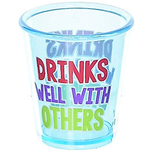 21st "Happy Birthday" Shot Glass Set