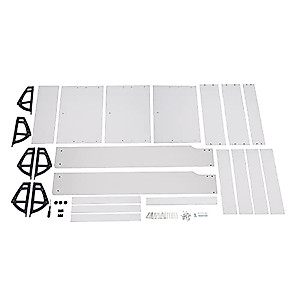 ACOSDIDES - Shoe Cabinet for Entryway, 3-Tier Modern Shoe Organizer Flip Down Shoe Rack Freestanding Shoe Rack for Entryway Hallway, Living Room, White