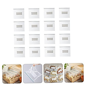 Zerodeko 180 Pcs Storage Bag Vacume Seal Bags Gallon Freezer Bag Reusable Food Freezer Bags Seal Fresh Sealed Leakproof Freezer Bag Leakproof Bags Sealed Fresh Child Refrigerator Toiletries