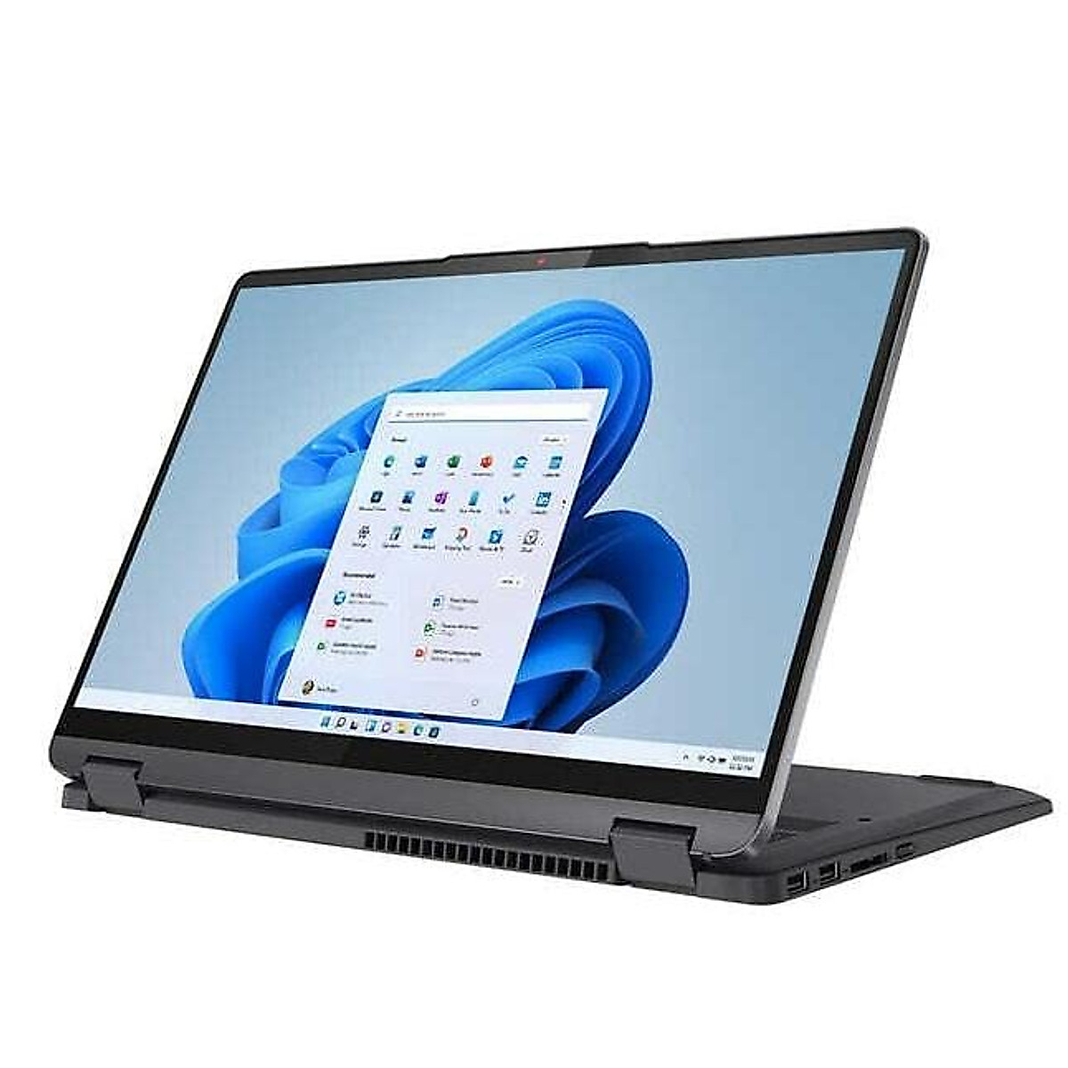 Lenovo 2023 Flex 5 2-in-1 14″ IPS Glass 2.2K Touchscreen AMD 8-Core Ryzen 7 5700U Radeon Graphics 16GB RAM 512GB NVMe SSD WiFi AX HDMI USB-C FHD Webcam Fingerprint Backlit Windows 11 Pro w/RE USB