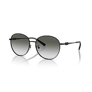 Michael Kors MK1119 Alpine Shiny Black/Grey Clear Gradient One Size