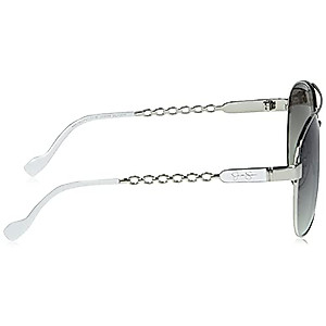 Jessica Simpson Women's J5999 Classy Metal Aviator Pilot Sunglasses with UV400 Protection - Glamorous Sunglasses for Women, 59mm