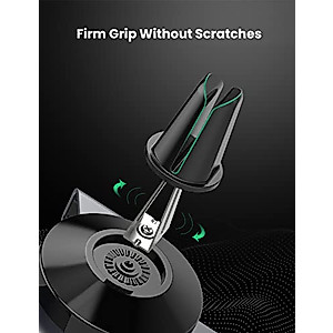 UGREEN Car Vent Phone Mount Air Vent Clip Cell Phone Holder Gravity Auto Lock Compatible with iPhone 14 Pro Max 14 Plus, iPhone 13 12 11 Pro Max XR XS 8 7 Plus SE, Samsung Galaxy S22 Smartphone Black