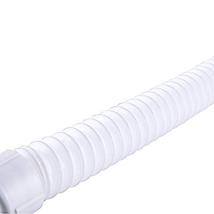 Flexible Extension Drain Pipe, Angle Simple Flexible 1-1/4" Extension Hose, Bathroom Sink Expanded Tube, Lavatory Sink Tailpiece, Tail Pipe Extension For Vessel Sink, Length Of 14-9/16" To 33-1/16"