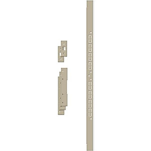 SECURITYMAN Super Door Jamb Reinforcement Set - Fortify Your Home (15GA Thick Steel) - Anti Door Kick in Heavy Duty Striker Plate Kit - Tamper/Corrosion Proof Door Jamb Repair Kit