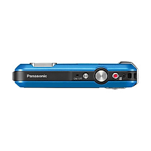 Panasonic LUMIX Waterproof Digital Camera Underwater Camcorder with Optical Image Stabilizer, Time Lapse, Torch Light and 220MB Built-In Memory – DMC-TS30A (Blue)