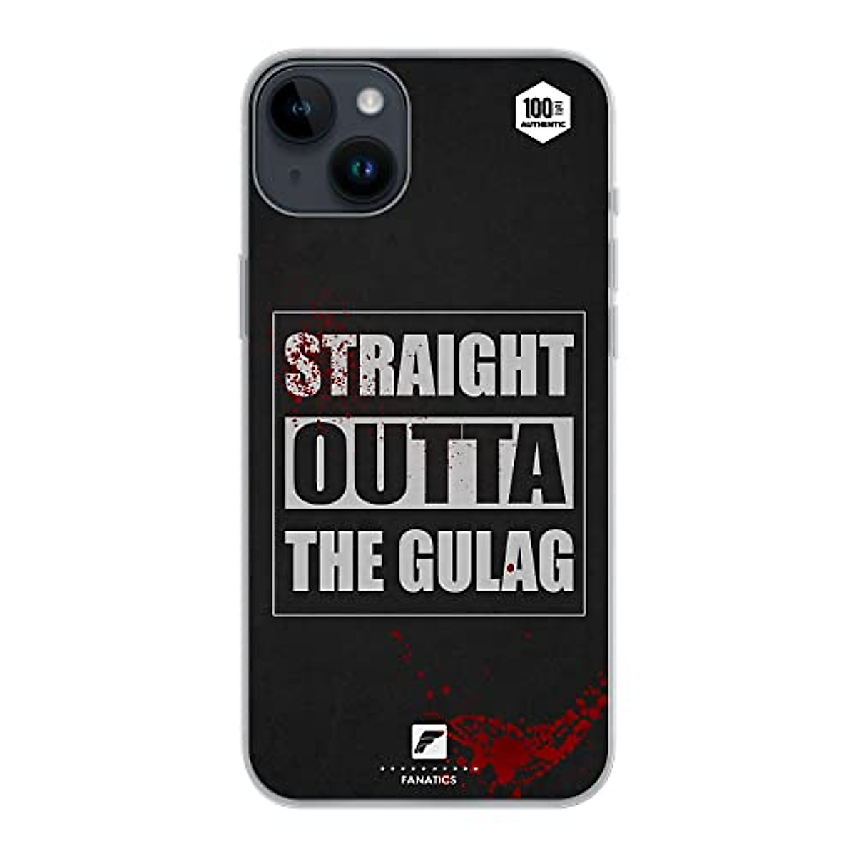 Phone Case Straight Outta The Gulag Warzone Design Silicone Transparent - Compatible iPhone and Samsung (iPhone XR)
