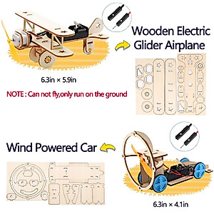 STEM Kits for Kids Age 8-10-12-14, Science Projects for Kids Ages 8-12, Stem Building Toys for Boys Age 8 9 10 12 13 14, Solar Car & STEM Activities Engineering Kits, Diy Kits for Kids, Gifts for Boys