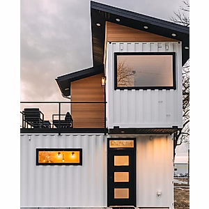 EMONIA 20ft x 10ft 3 Room Prefab Container House Luxury Tiny Homes to Live in for Adults Mini Mobile Modular Guest Homes kit