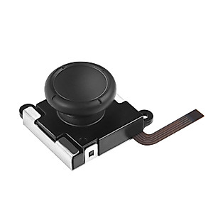 4 Pack Replacement Joystick for Joycon, 3D Analog Thumb Stick for Nintendo Switch Joy Con Controller with 4pcs Thumbstick Caps and Screws