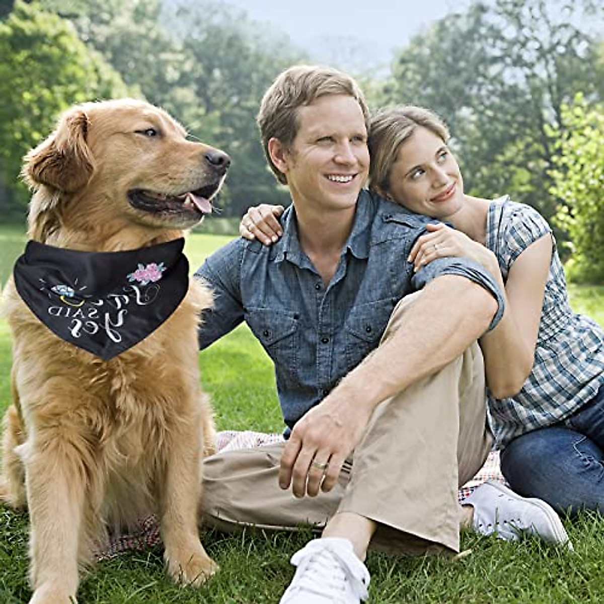 Engagement Gift, Dog Wedding Bandana, Wedding Engagement Bridal Shower Gift, Wedding Photo Prop, Pet Scarf, Dog Engagement Announcement, Pet Accessories