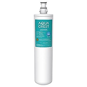 AQUA CREST 3US-PF01 Under Sink Water Filter, NSF/ANSI 42 Certified Replacement for Filtrete® 3US-PF01, 3US-MAX-F01H, Delta RP78702, Manitowoc K-00337, K-00338 Water Filter, 1 Pack, No.AQU-WF00