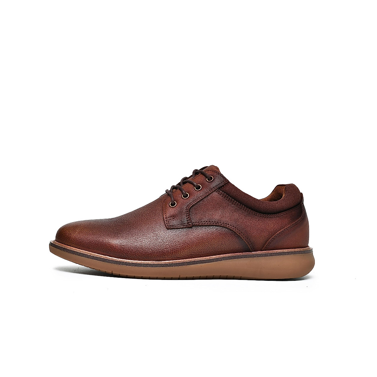 Arkbird Mens Casual Dress Shoes Mens Dress Sneakers Leather Shoes Business Casual Shoes Men Brown Shoes