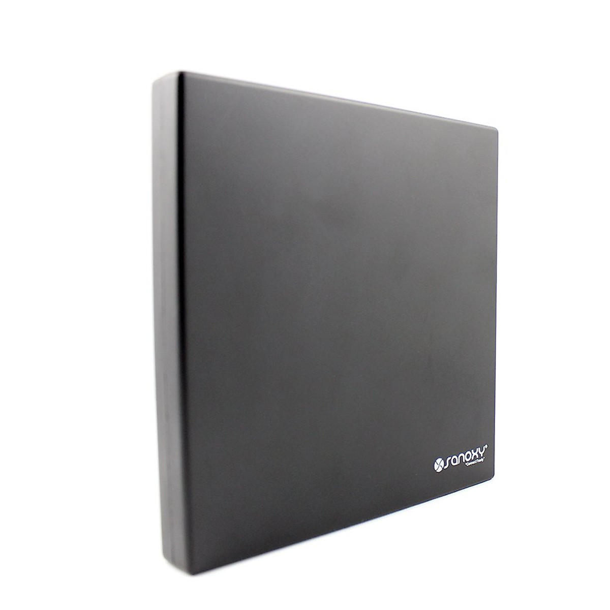 SANOXY Slim USB 2.0 External Portable 24x CD-Rw.8xDVD 24xcd-ROM USB Combo DRIVE-USB2-CDDVDCOMBO (Black)