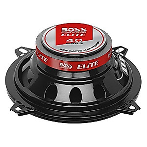 BOSS Audio Systems Elite B553 5.25 Inch Car Speakers - 225 Watts of Power Per Pair, 112.5 Watts Each, 3 Way, Sold in Pairs