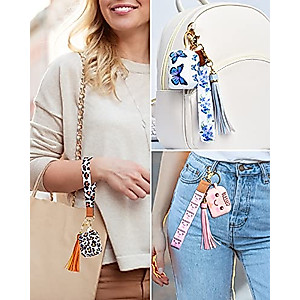 Airpods Pro 2 Case with Keychain Wristlet, Soft Cute Luminous Airpods Pro 2nd Generation Case Cover with Wrist Key Lanyard for AirPods Pro 2nd Generation (2022 Released) Gifts for Women Butterfly