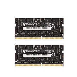 V-Color 32GB(2 x16GB) DDR4 2400MHz for iMac 2017 27-inch w/Retina 5K Display & 21.5-inch w/Retina 4K or Non-Retina Display DDR4 iMac SO-DIMM CL17 1.2V (TN416G24D817K-VC)