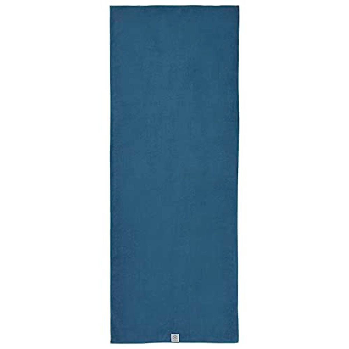 Gaiam Stay Put Yoga Towel Mat (Fits Over Standard Size - 68"L x 24"W), Lake