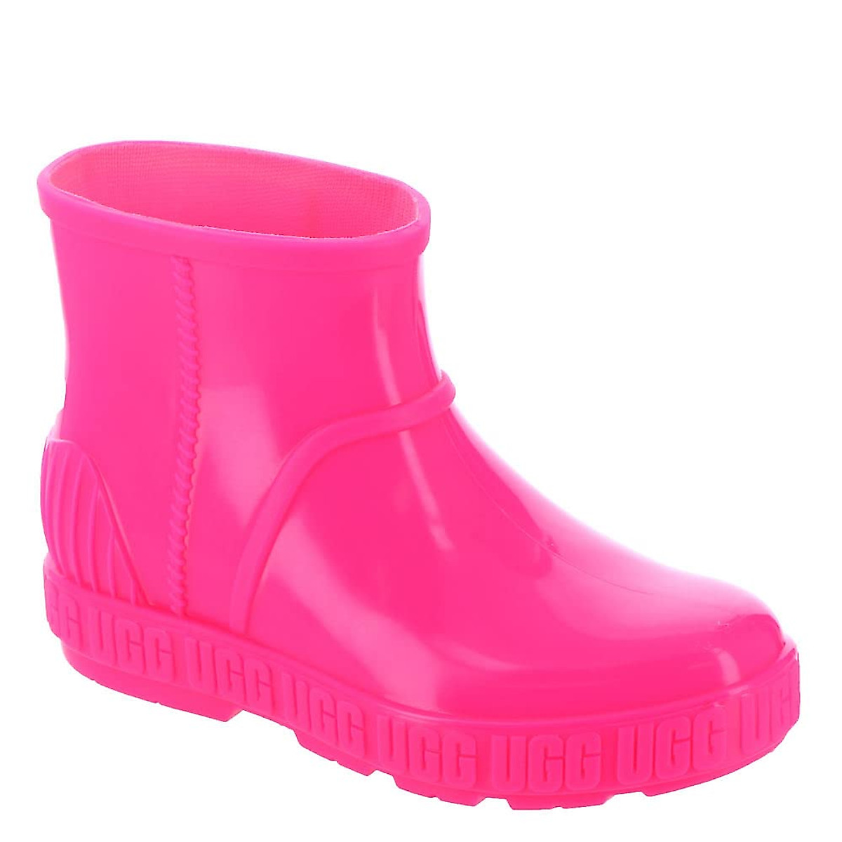 UGG K Drizlita Rain Boot, Taffy Pink, 5 US Unisex Big Kid