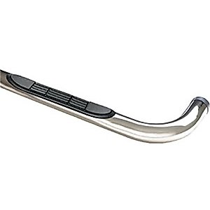 CSI SB1009S Polished Stainless Steel Side Bars 2001-13 GM Crew Cab Trucks
