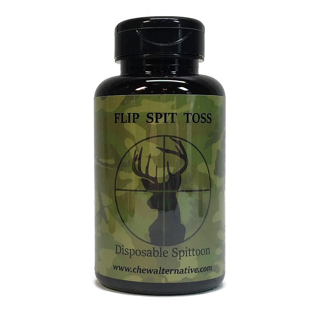 Hooch Herbal Snuff Whiskey Fine Cut 6 Cans with DC Crafts Nation Mud Bud Spittoon - Deer