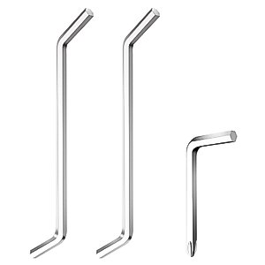 Garbage Disposal Wrench, 2PCS Garbage Disposal Allen Wrench Tool, for Unjam Kitchen Sink Food Garbage Disposal Clogging, SONGTIY