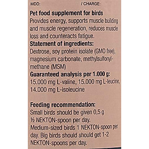Nekton-Booster for Birds 130g / 4.59oz, White