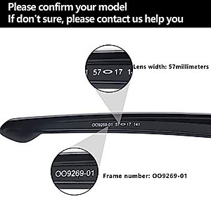 Alphax Midnight Sun Polarized Replacement Lenses Compatible with Bose Tempo