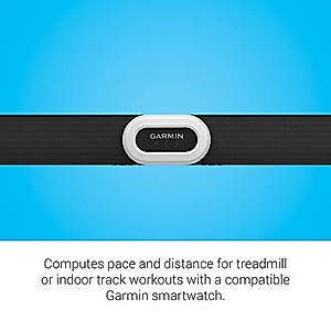 Garmin 010-13118-00 HRM-Pro Plus, Premium Chest Strap Heart Rate Monitor, Captures Running Dynamics, Transmits via ANT+ and BLE