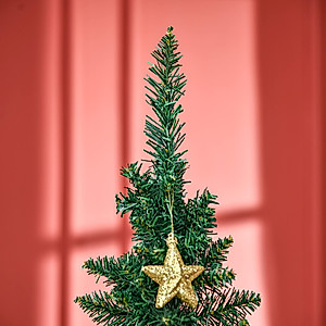 HOMCOM 6' Artificial Pencil Christmas Tree, Slim Xmas Tree with 390 Realistic Branch Tips and Plastic Stand, Green