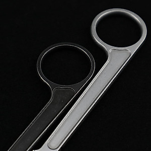 Gtkii Gtk104 Fixed Blade Knife, D2 Blade Stainess Steel Handle EDC Tool Knife for Outdoor Camping Hunting Hiking(Silver)