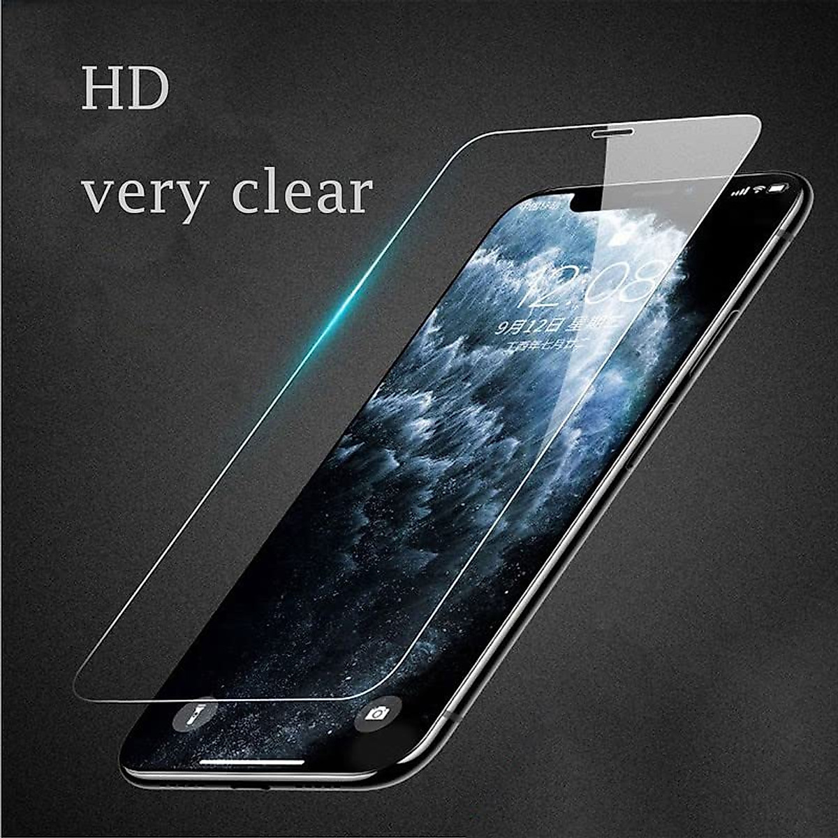 AQGG 3 Pack Screen Protector for Xiaomi 13 Ultra 6.73 inch, 9H Hardness - HD - 2.5D Edge - Bubble Free - Screen Scratch Resistant Protective Film Tempered Glass for