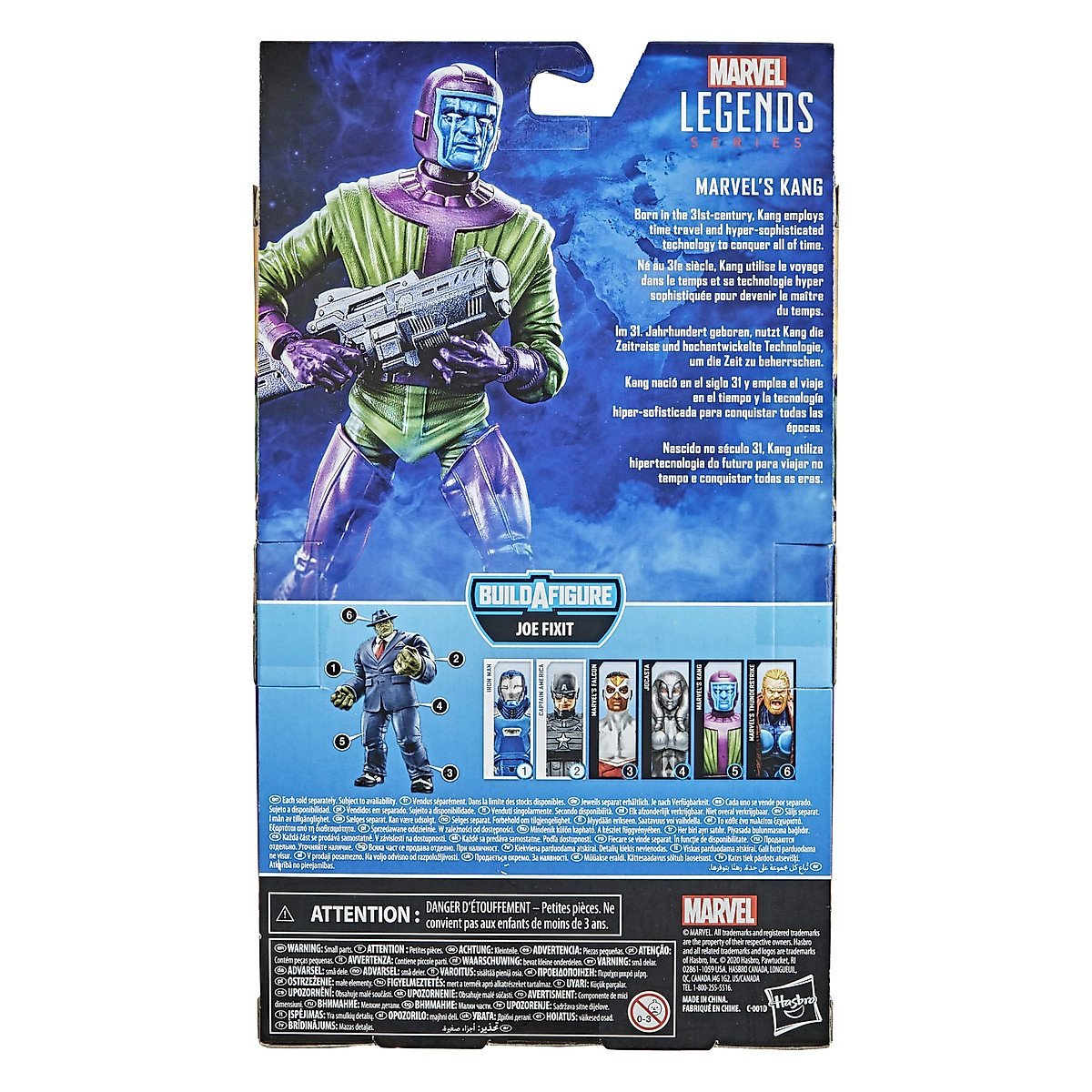 Hasbro Marvel Legends Series 6-inch Marvel's Kang Action Figure Toy, Ages 4 and Up