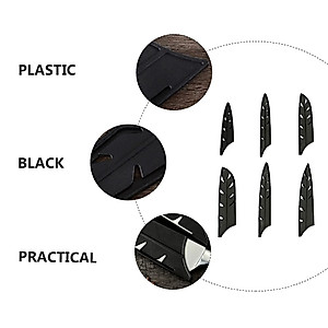 Plastic Cutlery Plastic Knife Universal Paring Knife Blade Guards Protectors Chef Vegetable Knife Cover for Home Kitchen Shop Suitcase Suitcase Pocket Protector