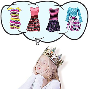 Doll Clothes for 11.5 Inch Girl Doll 20 Pcs Casual Wear Clothes and Doll Accessories with 10 Pairs Shoes +10 Fashion Doll Dresses