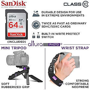 Tamron 70-180mm f/2.8 Di III VXD Lens for Sony E with Altura Photo Advanced Accessory and Travel Bundle