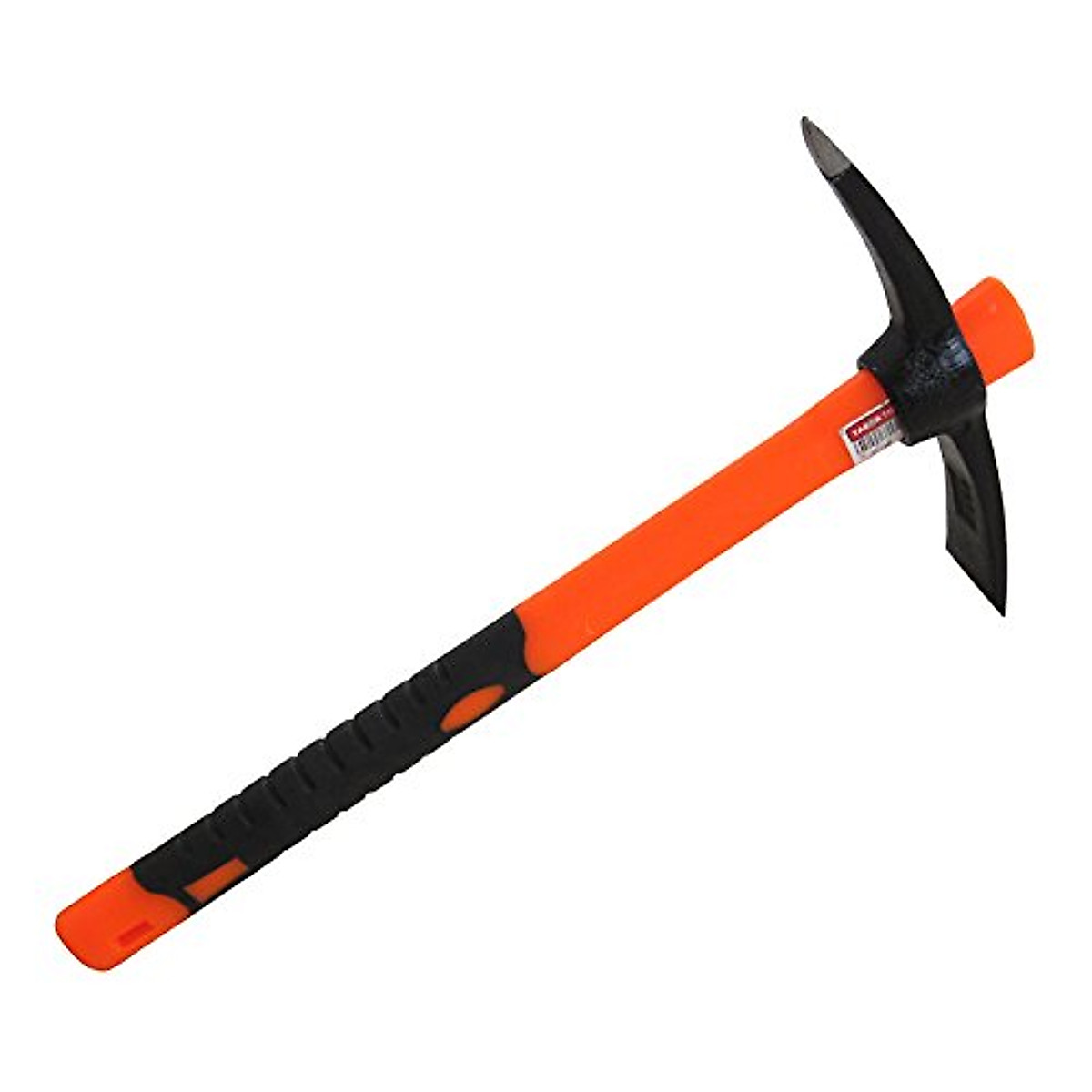 TABOR TOOLS Pick Mattock with Fiberglass Handle, Garden Pick, Great for Loosening Soil, Archaeological Projects, and Cultivating Vegetable Gardens or Flower Beds. J62A. (Small 15 Inch) 