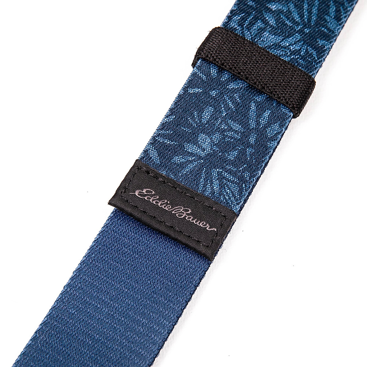 Eddie Bauer Women's Active Stretch Webbing Belts, Blue Graphic, One Size