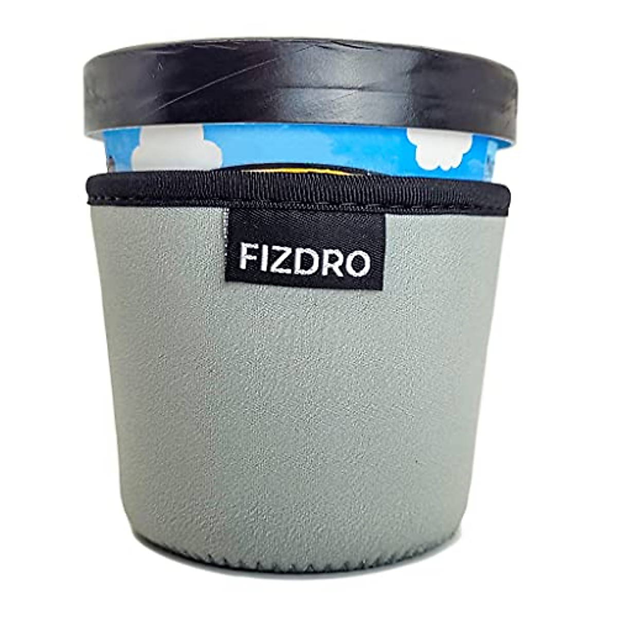 Fizdro Ice Cream Pint Holder - Monochrome (Gray)
